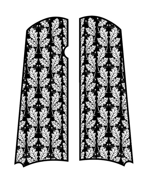 1911 Grips Stippling Laser Engraving SVG Ai - Etsy Finland