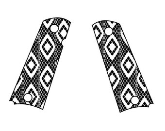 1911 Grips Stippling Laser Engraving SVG Ai - Etsy UK