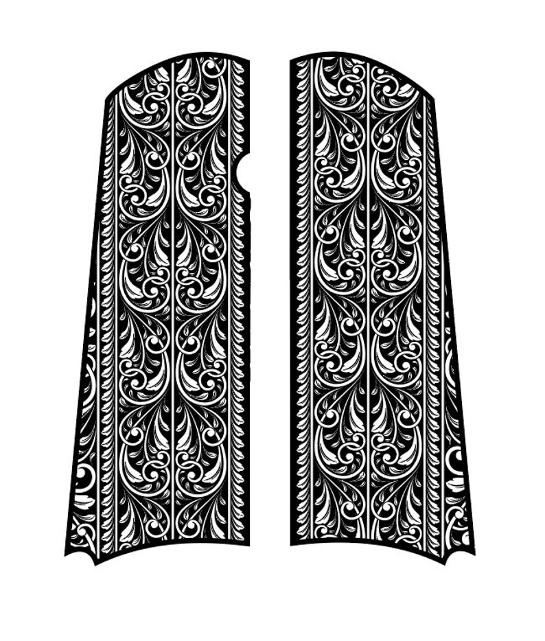 1911, Grips, Stippling, Laser, Engraving, SVG, Ai - Etsy