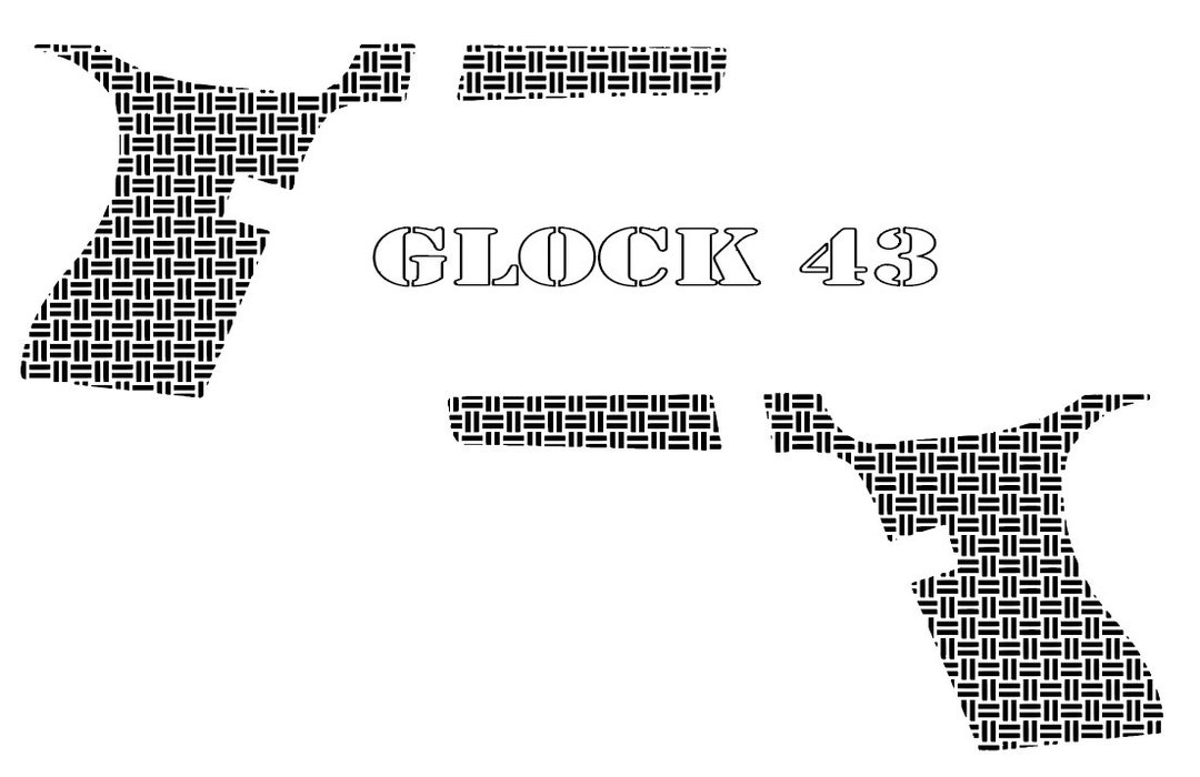 Glock 43 G43 Frame Engraving Vector - Etsy