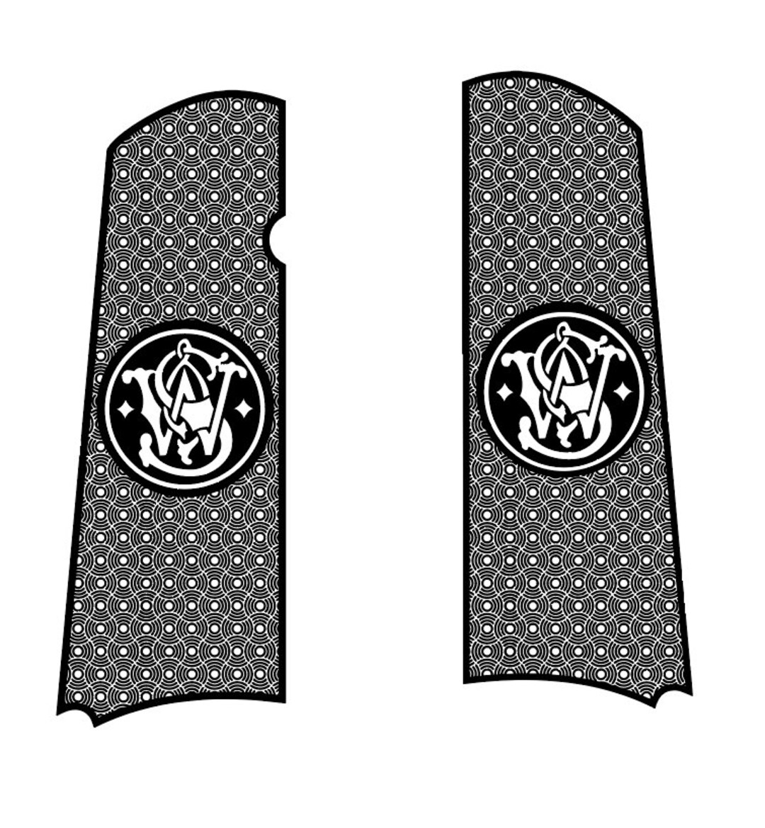 Grips, 1911, Stippling, Engraving, SVG, Ai - Etsy