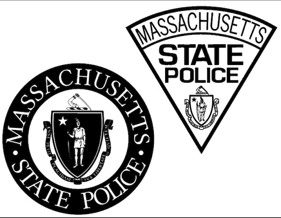 Massachusetts State Police Logo - Etsy