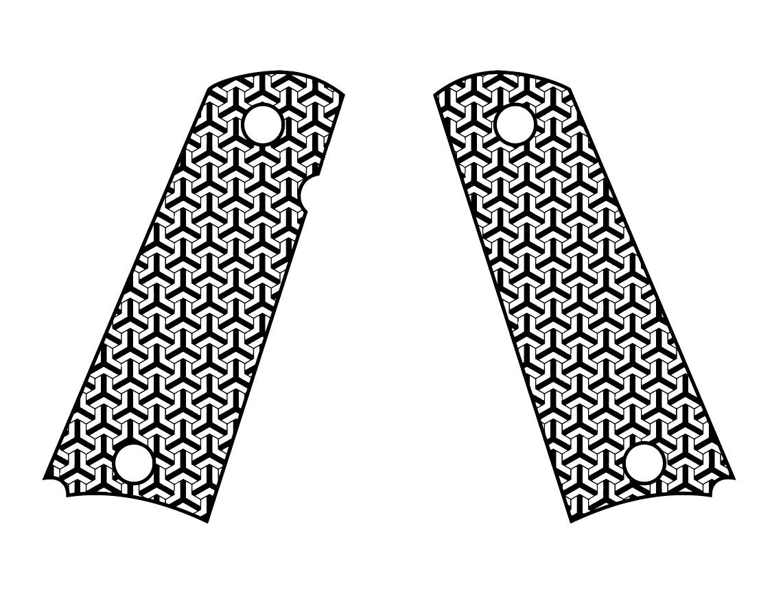 1911, Grips, Pattern, Engraving, Stippling, Vector, SVG, Ai - Etsy