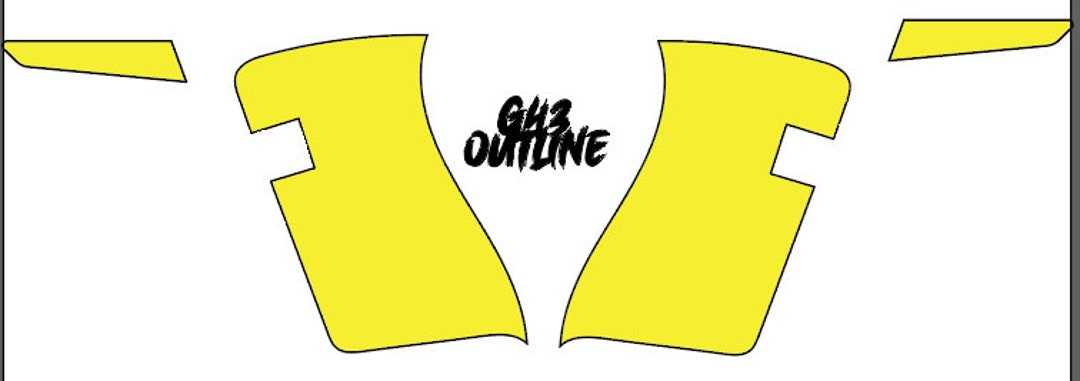 G43 Outline, Glock 43 - Etsy