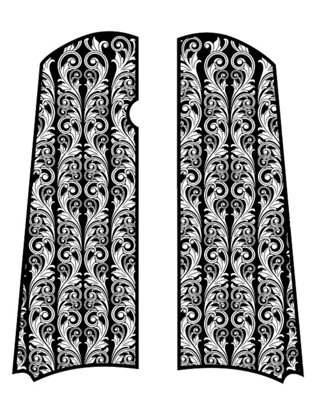 1911, Grips, Stippling, Laser, Engraving, SVG, Ai - Etsy