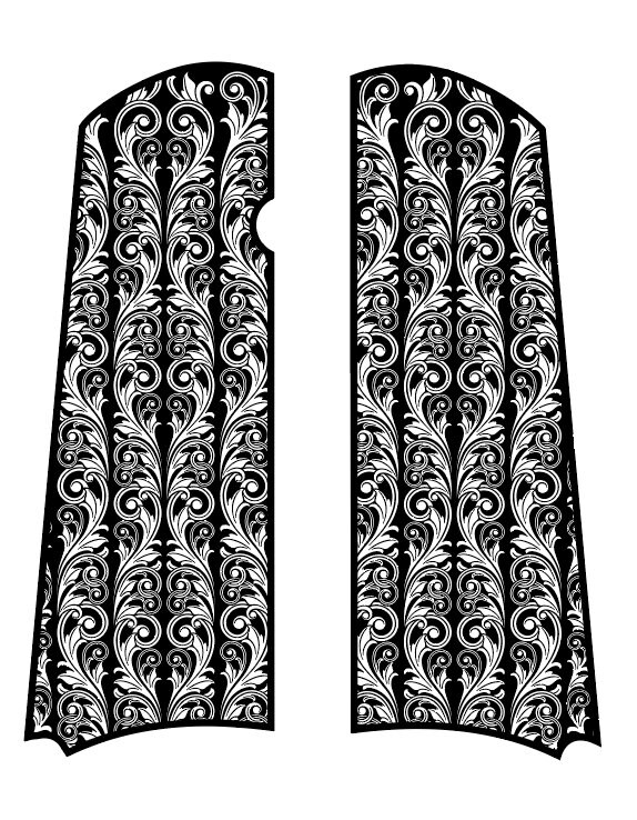 1911, Grips, Stippling, Laser, Engraving, SVG, Ai - Etsy
