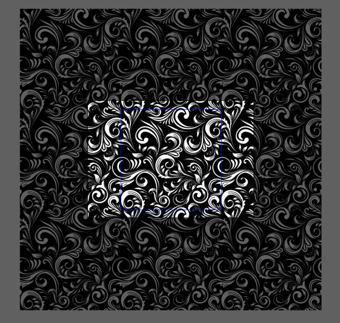 Seamless Pattern, Scrolls, SVG, Ai, Vector - Etsy