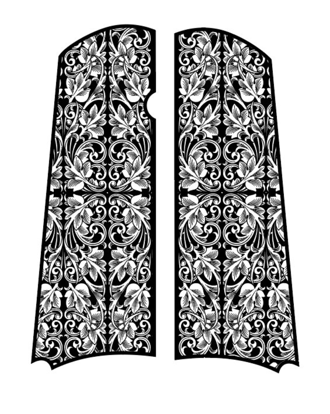1911, Grips, Stippling, Laser, Engraving, SVG, Ai - Etsy