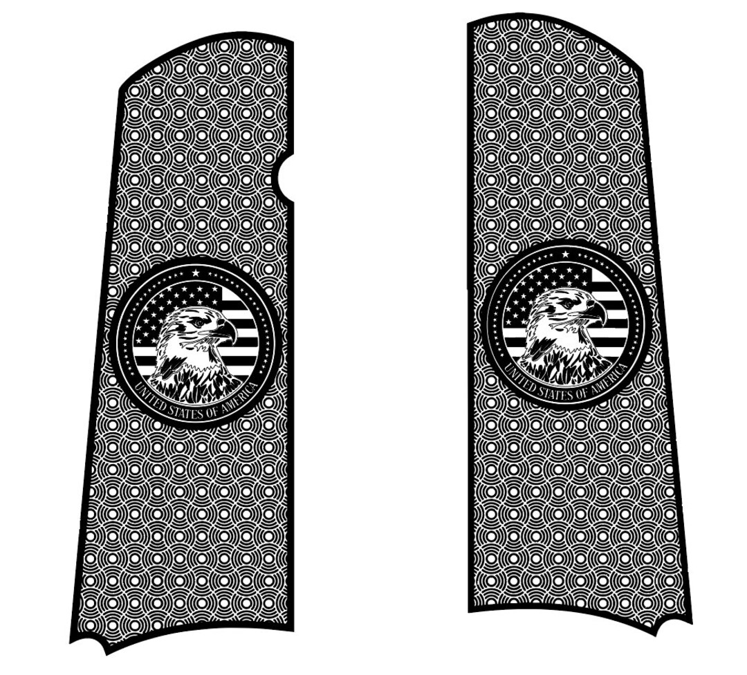 1911, Grips, Stippling, Engraving, SVG, Ai - Etsy