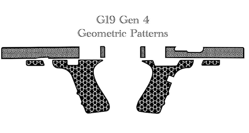 G19 Gen 4, Glock 19 Geometric Pattern - Etsy