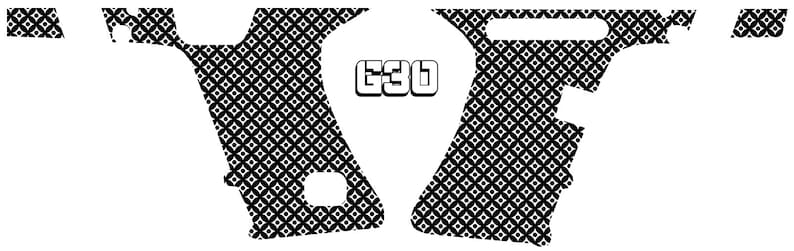 G30, Glock 30, Frame Stippling Vector Files, SCG, Ai - Etsy