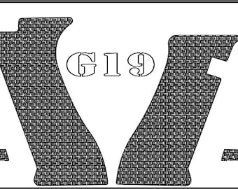 Glock 19 Gen 3 Scroll Vector Design Engraving Files,pistol Engrave ...