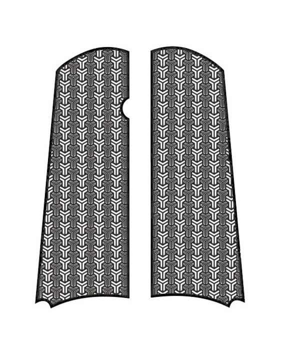 1911 Grips Stippling Laser Engraving SVG Ai - Etsy Hong Kong