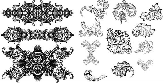 Scrolls to Build With SVG Ai - Etsy