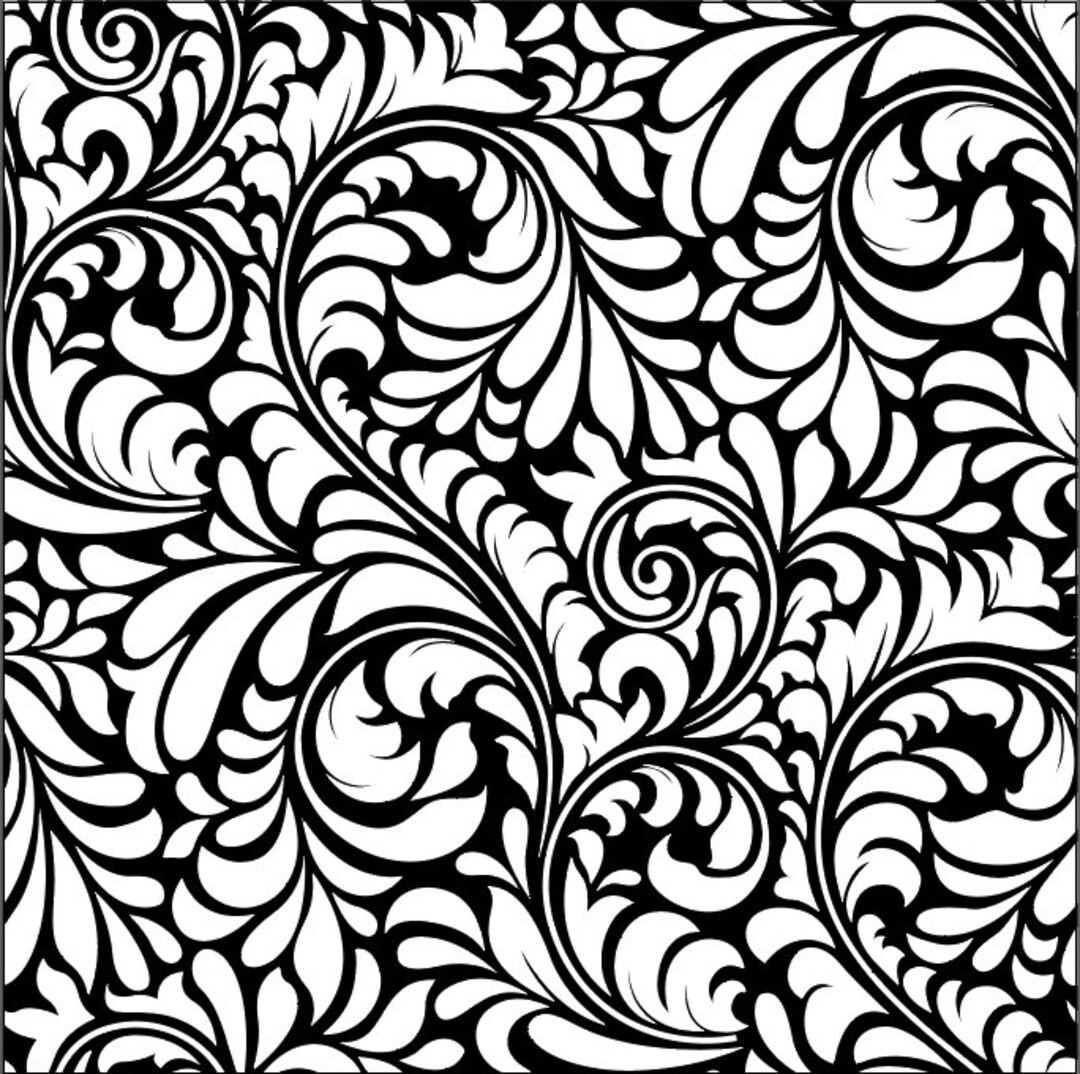 Seamless Floral Pattern SVG Ai - Etsy