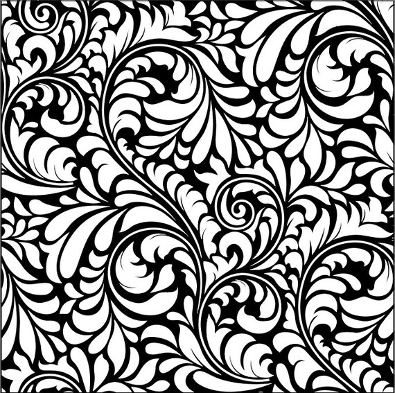 Seamless Floral Pattern SVG Ai - Etsy