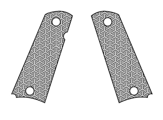 1911 Grips Stippling Graveren Vector SVG Ai - Etsy Nederland