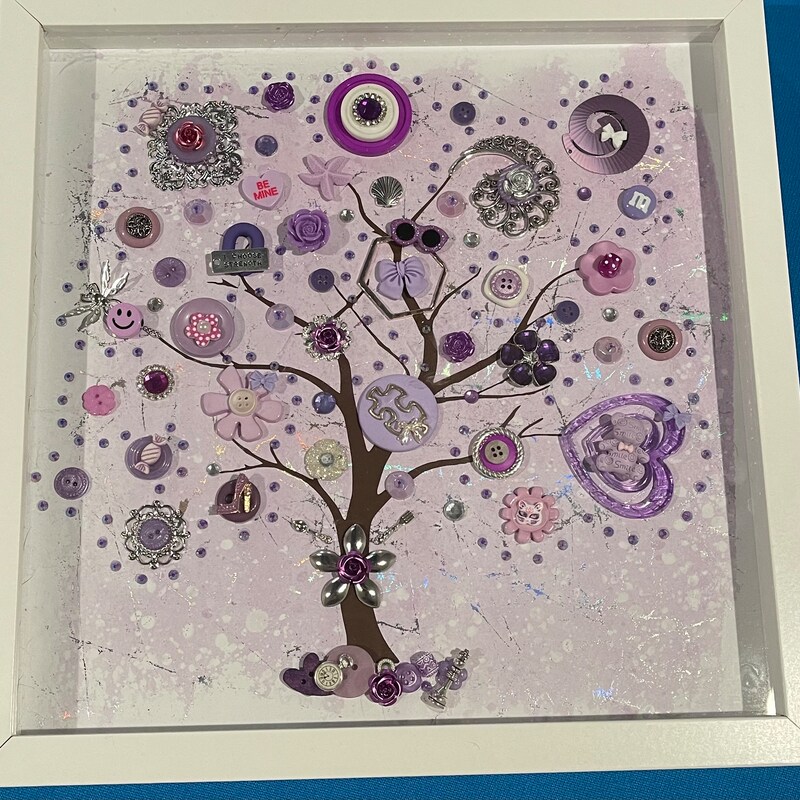 Canvas Button Art - Etsy