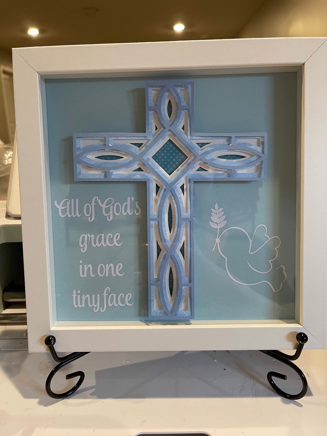 Baptism 3d Paper Art - Etsy