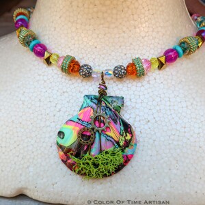 Graffiti Moss Overgrown Garden Hydro Dipped Seashell Glass Verdigras ...