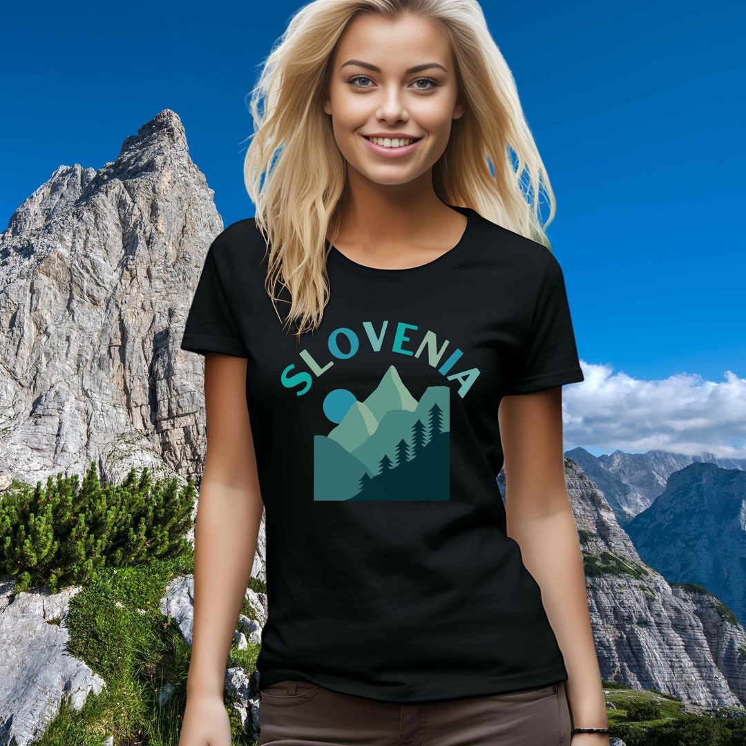Slovenia Tshirt Keepsake Gift | Julian Alps & Soca Valley Souvenir Gifts | Triglav National Park ...