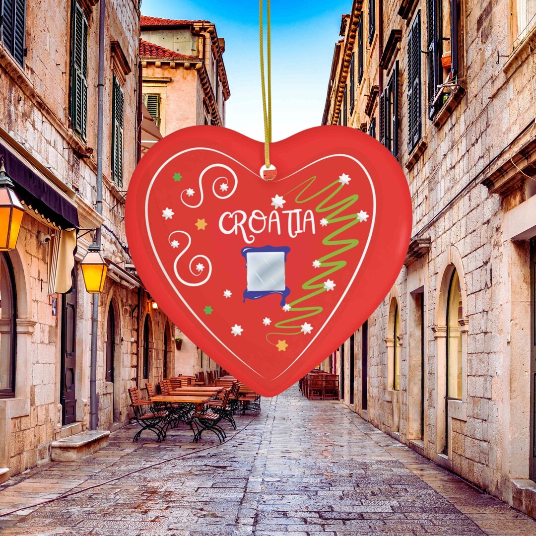 Christmas Ornament Croatia Cute Gift - Licitar Croatian Ornaments ...