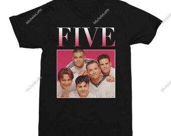 Five Boy Band Shirt - Etsy