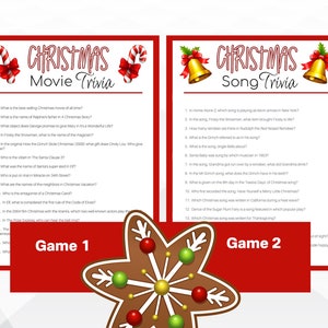 Christmas Game Bundle, Christmas Party Printable Game, Christmas Party ...