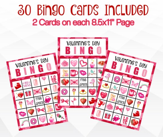 Plantillas De Bingo Para San Valentín 15 Mil Resultados De Imágenes,