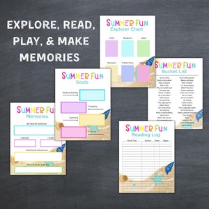 Editable Summer Planner 2024, Printable Summer Kids Planner, Summer ...