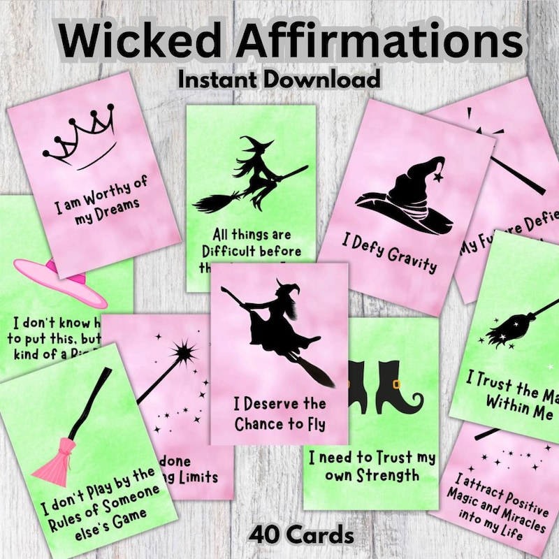 Wicked Printables Poster - Etsy