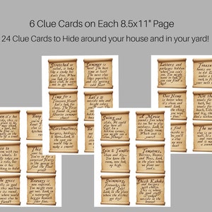 Outdoor Indoor Treasure Hunt, Backyard Treasure Hunt Game, Summer ...
