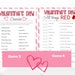 Valentine's Day Printable Games, Valentine's Game Bundle, Valentine's ...