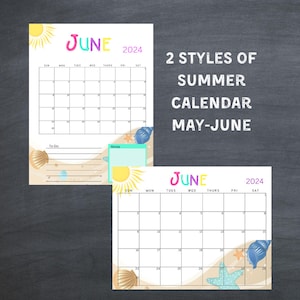 Editable Summer Planner 2024, Printable Summer Kids Planner, Summer ...