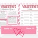 Valentine's Day Printable Games, Valentine's Game Bundle, Valentine's ...