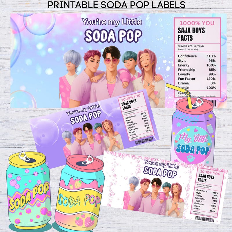 K Pop Valentines Label - Etsy UK