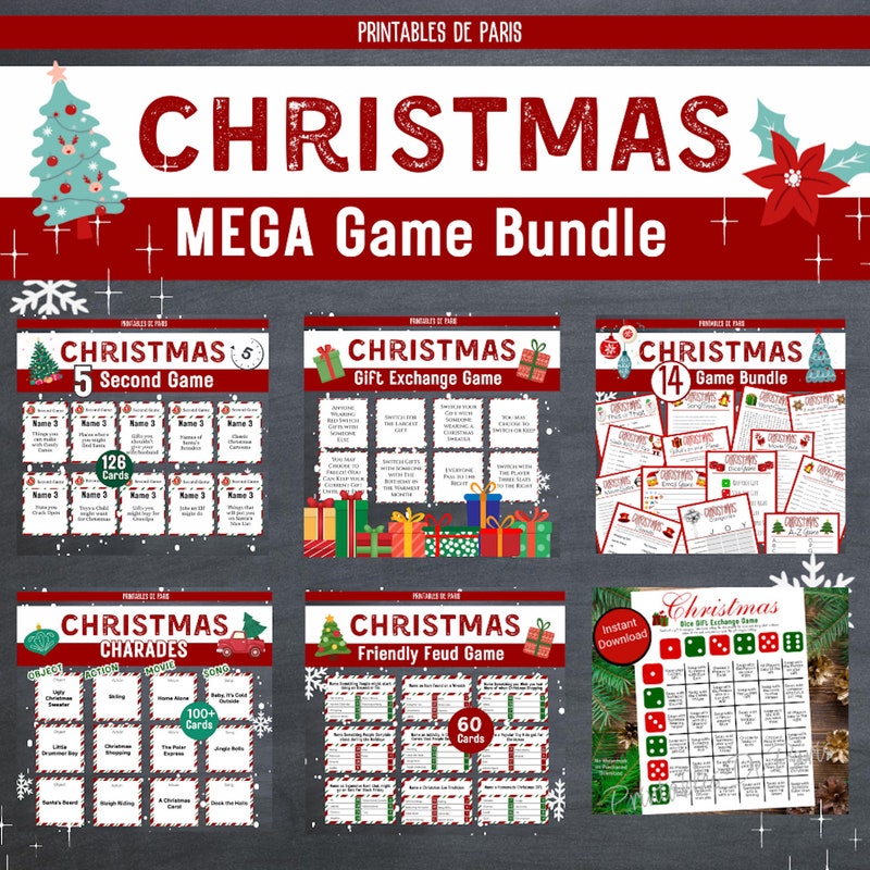 Christmas Games - Etsy