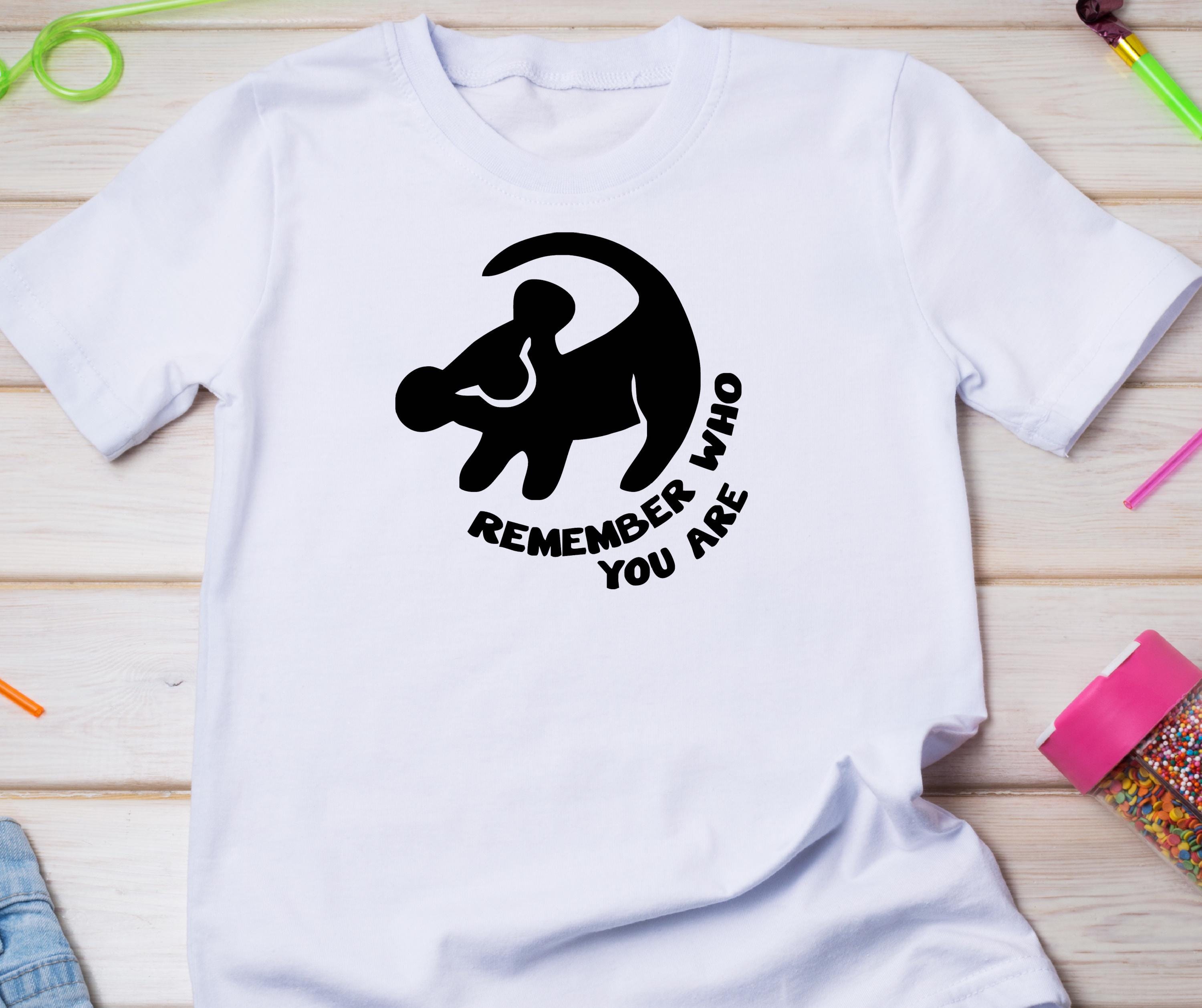 Simba PNG, Remember Who You Are Png for Shirt, Lion King Clipart ...