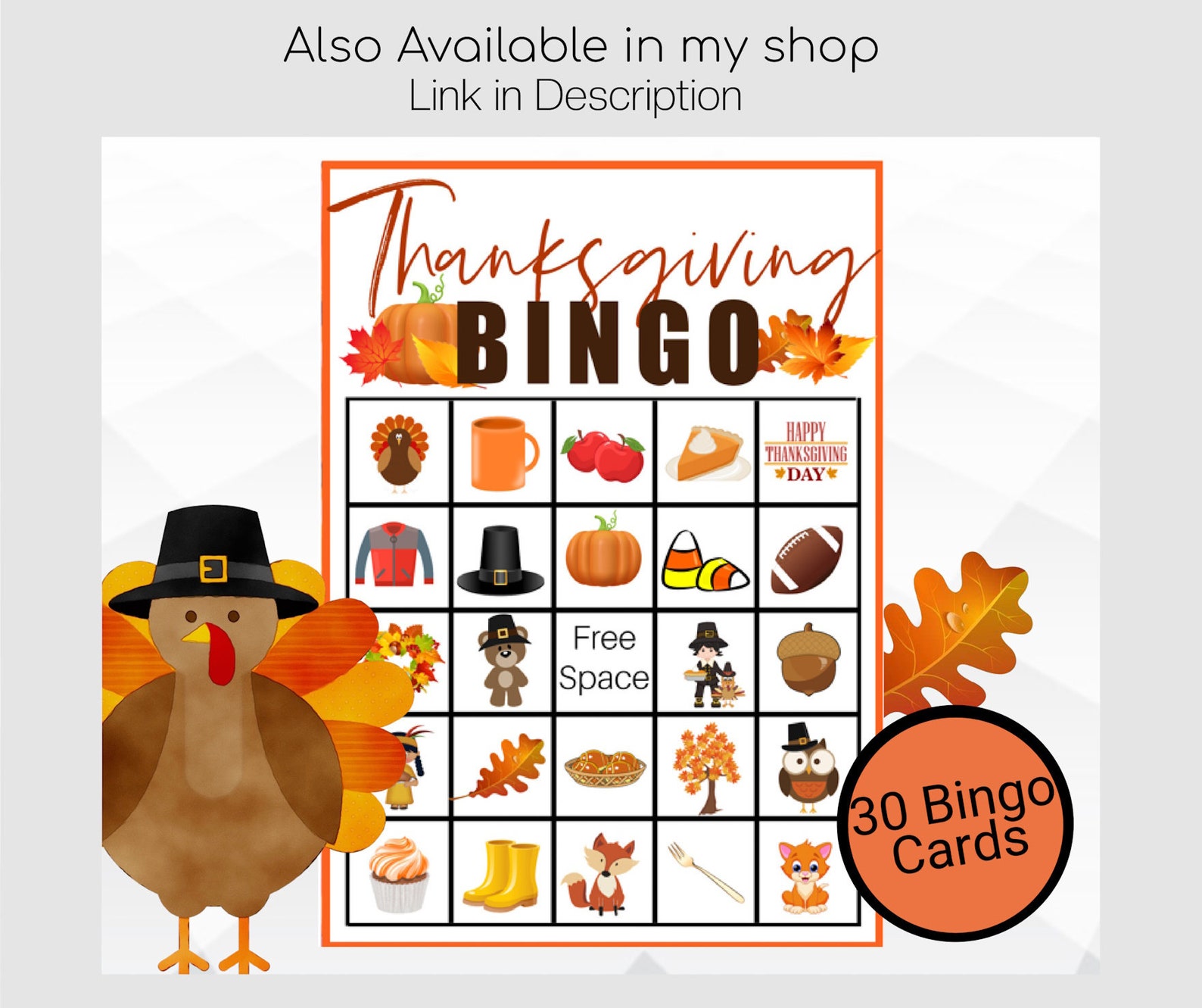 Thanksgiving Game Bundle, Thanksgiving Printable Game, Thanksgiving ...