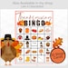 Thanksgiving Game Bundle, Thanksgiving Printable Game, Thanksgiving ...