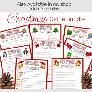 Christmas 5 Second Game, Christmas Party Game, Christmas Family Fun ...