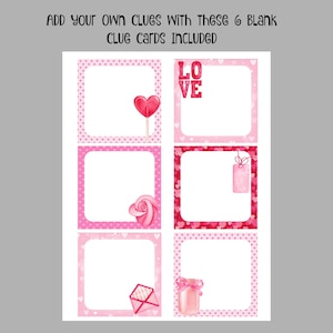 Valentine's Day Scavenger Hunt, Valentine's Treasure Hunt Game ...