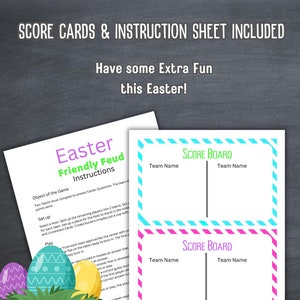 Easter Friendly Feud Game, Easter Party Game, Printable Easter Game ...