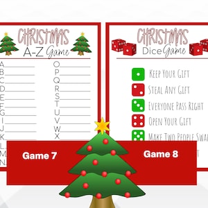 Christmas Game Bundle, Christmas Party Printable Game, Christmas Party ...