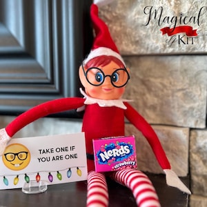 24 Day Elf Kit, Christmas Elf Activities Kit, Elf Props, Magical Scenes ...