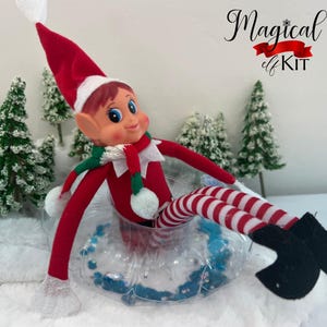 24 Day Elf Kit, Christmas Elf Activities Kit, Elf Props, Magical Scenes ...