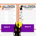 Halloween Game Bundle, Halloween Printable Games, Halloween Family ...