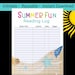 Printable Kids Summer Reading Log, Editable Summer Reading Chart ...