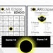 Printable Solar Eclipse Games With Answer Sheets, Solar Eclipse Party ...