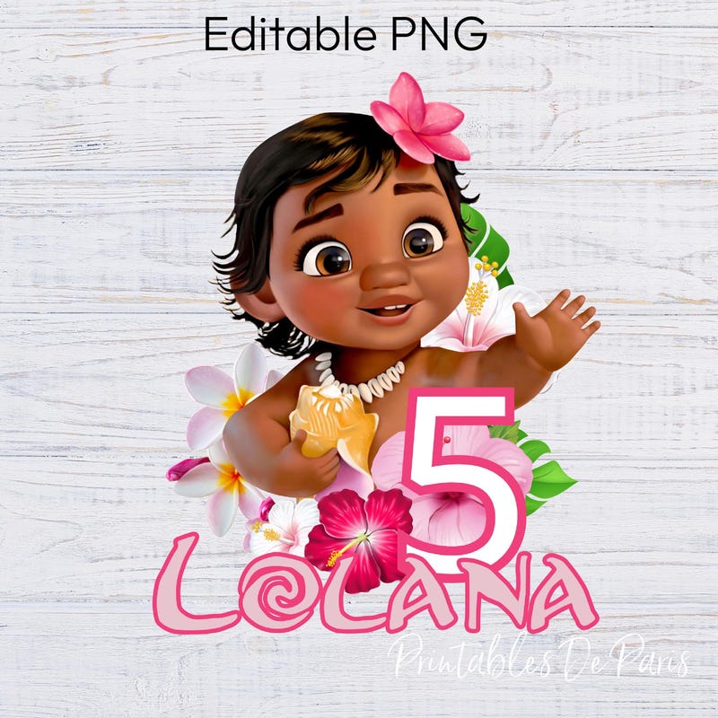 Baby Moana Topper Cake - Etsy